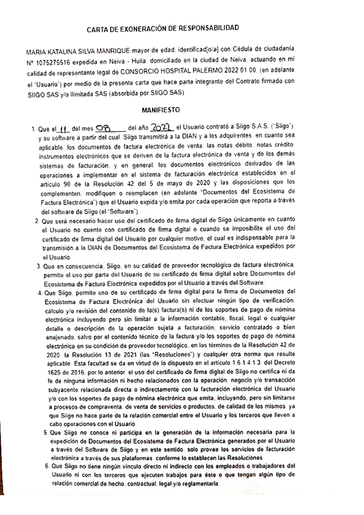 Autorizacion - Contabilidad general - Studocu