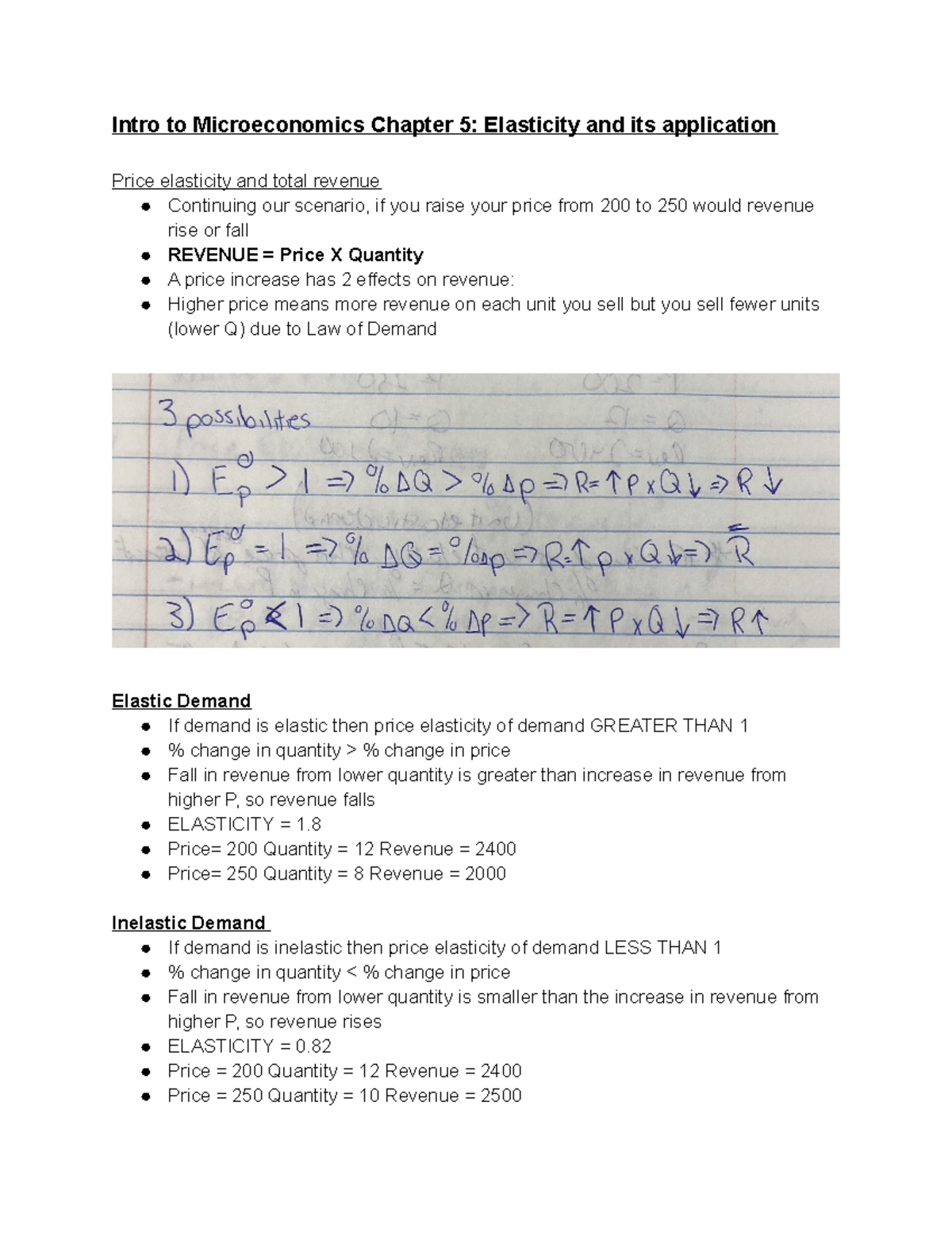 Econ ch 5 part 3,4 and application - Intro to Microeconomics Chapter 5 ...