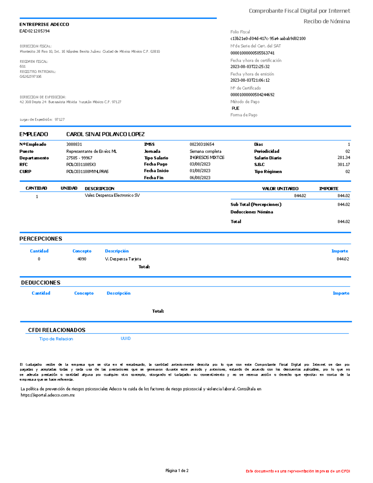 Tc13b21e0 d04d 417c 95a4 aabab 9d82100 - Comprobante Fiscal Digital por ...