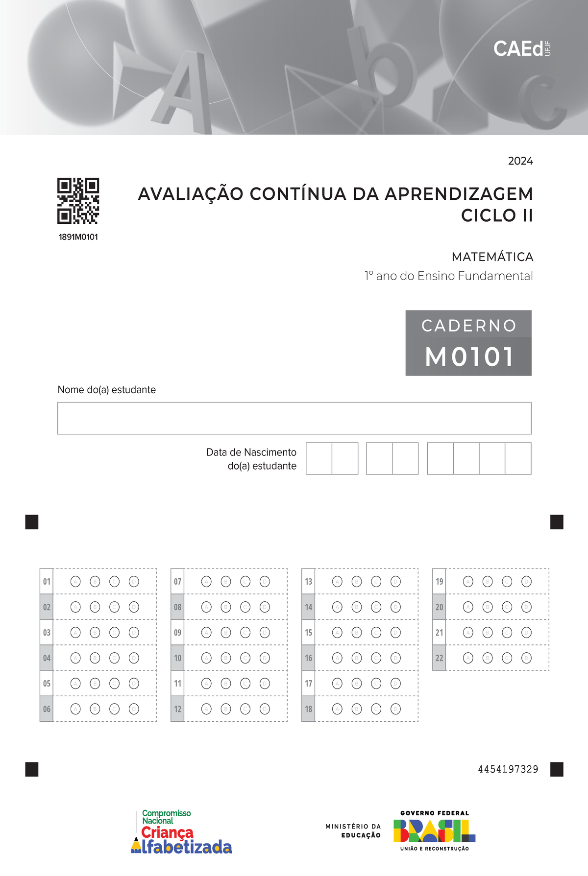 M0101 Ampliada - MATERIAL DO CRIANÇA ALFABETIZADA. - C A D E R N O Data ...