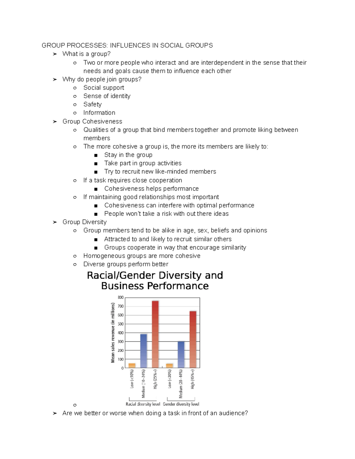 P345 Lecture 21, 02 10 - GROUP PROCESSES: INFLUENCES IN SOCIAL GROUPS ...