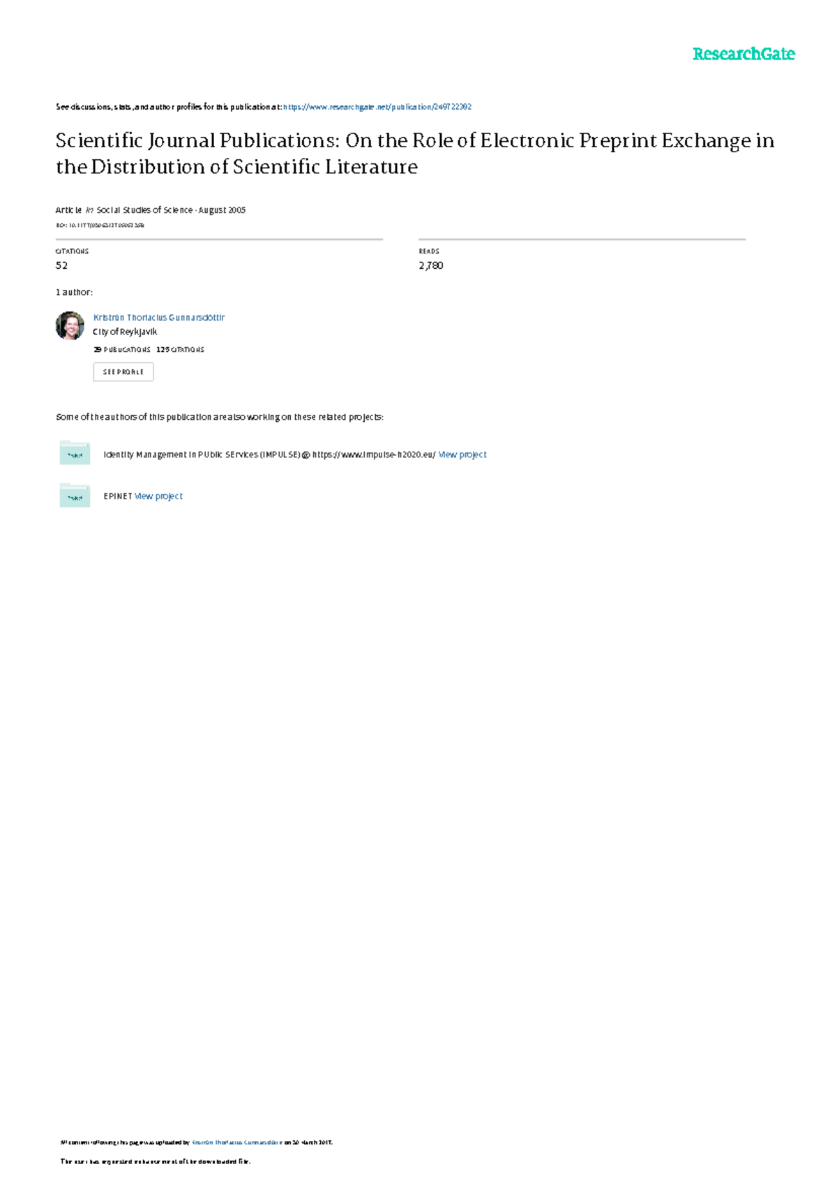 Scientific Journal Publications - modelling of production systems - Studocu