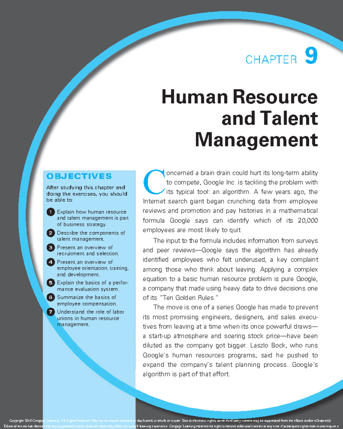 Human resources and talent management - CHAPTER 9 Human Resource and ...