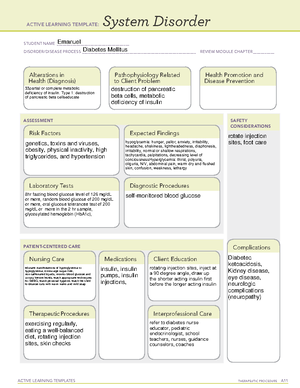 Active Learning Template Therapeutic Procedure-TEE - ACTIVE LEARNING ...