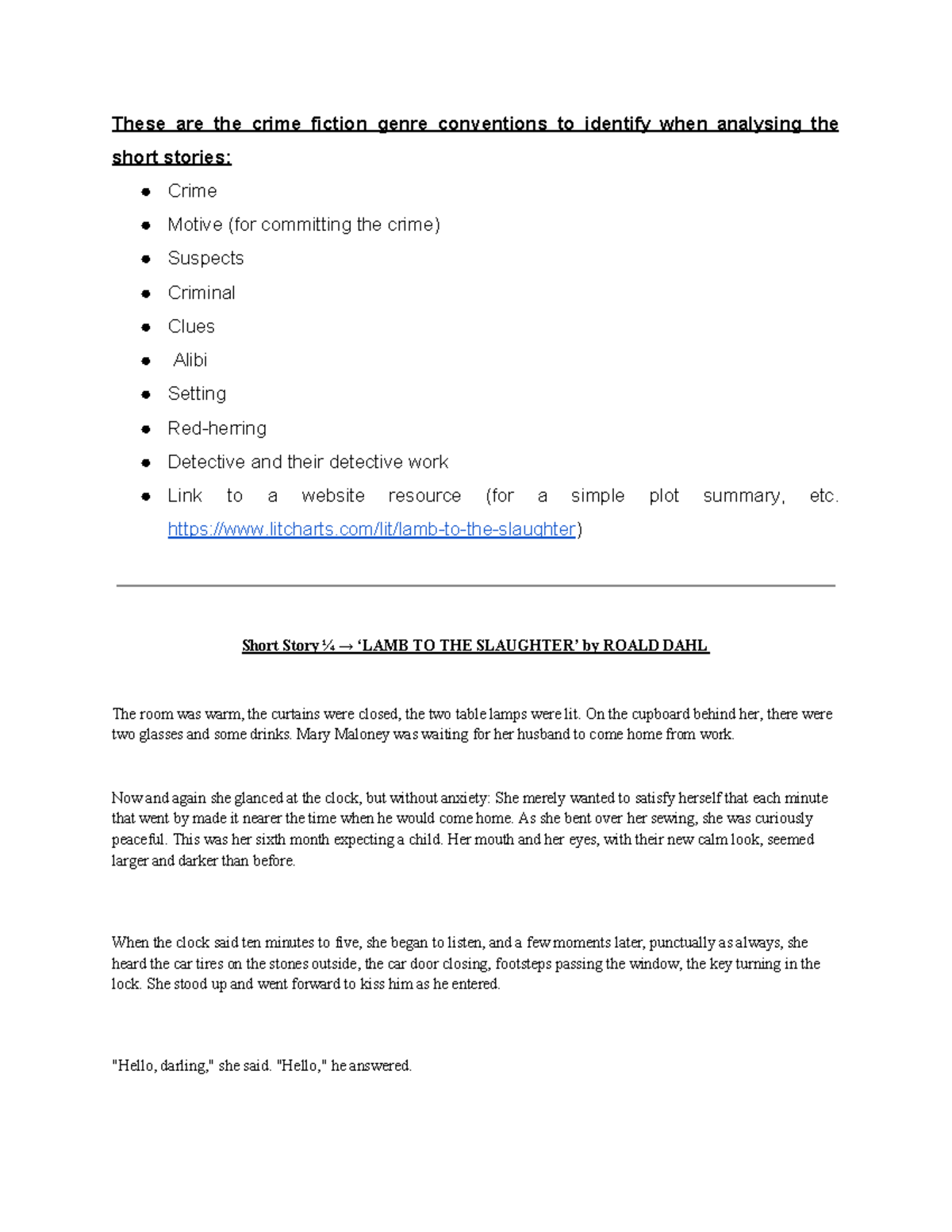 4 Short Story annotations analysis (the step before converting them all ...