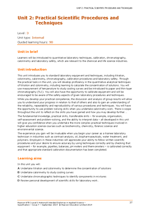 Unit 2 - Specification - Pearson BTEC Level 3 National Extended ...