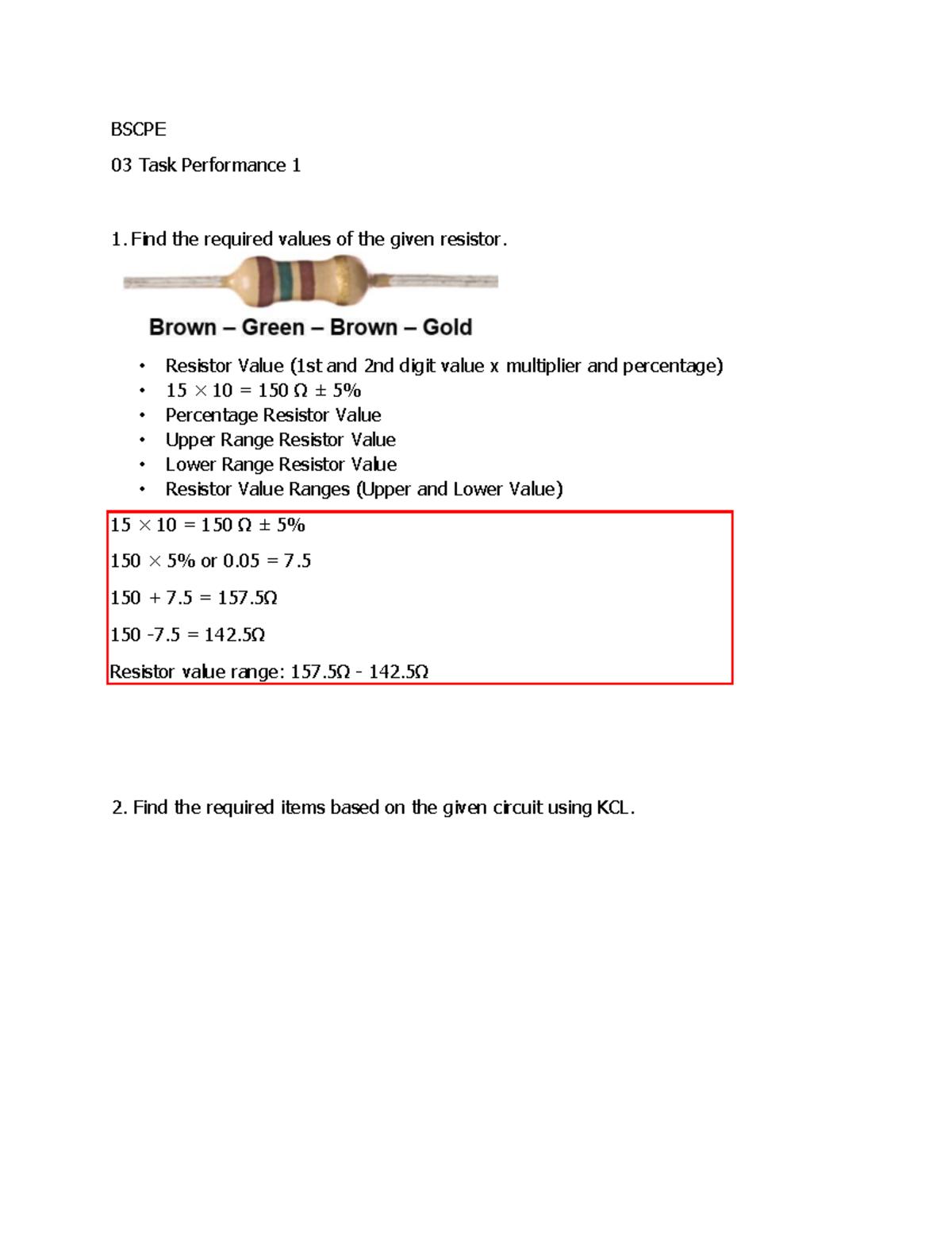 03 Task Performance 1(Fundamental) - BSCPE 03 Task Performance 1 Find ...
