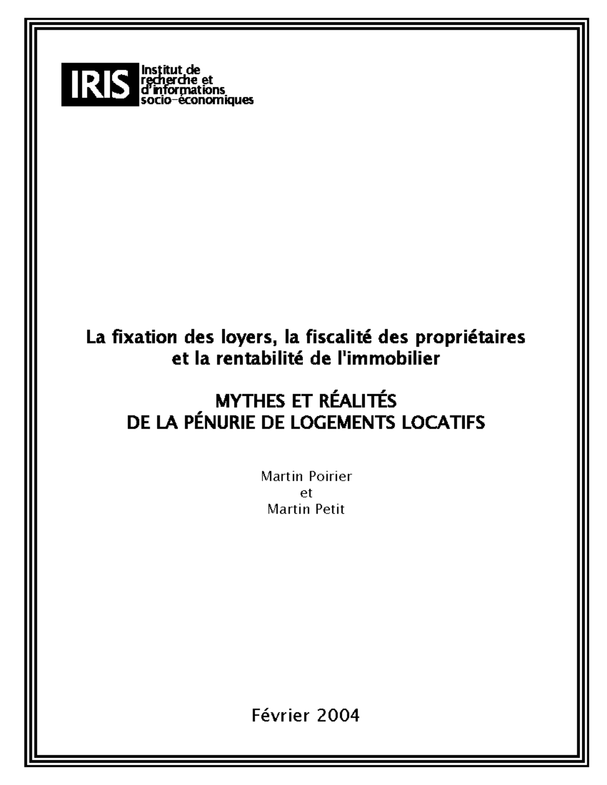 Mythes-et-r C3 A9alit C3 A9s-de-la-p C3 A9nurie-de-logement - La