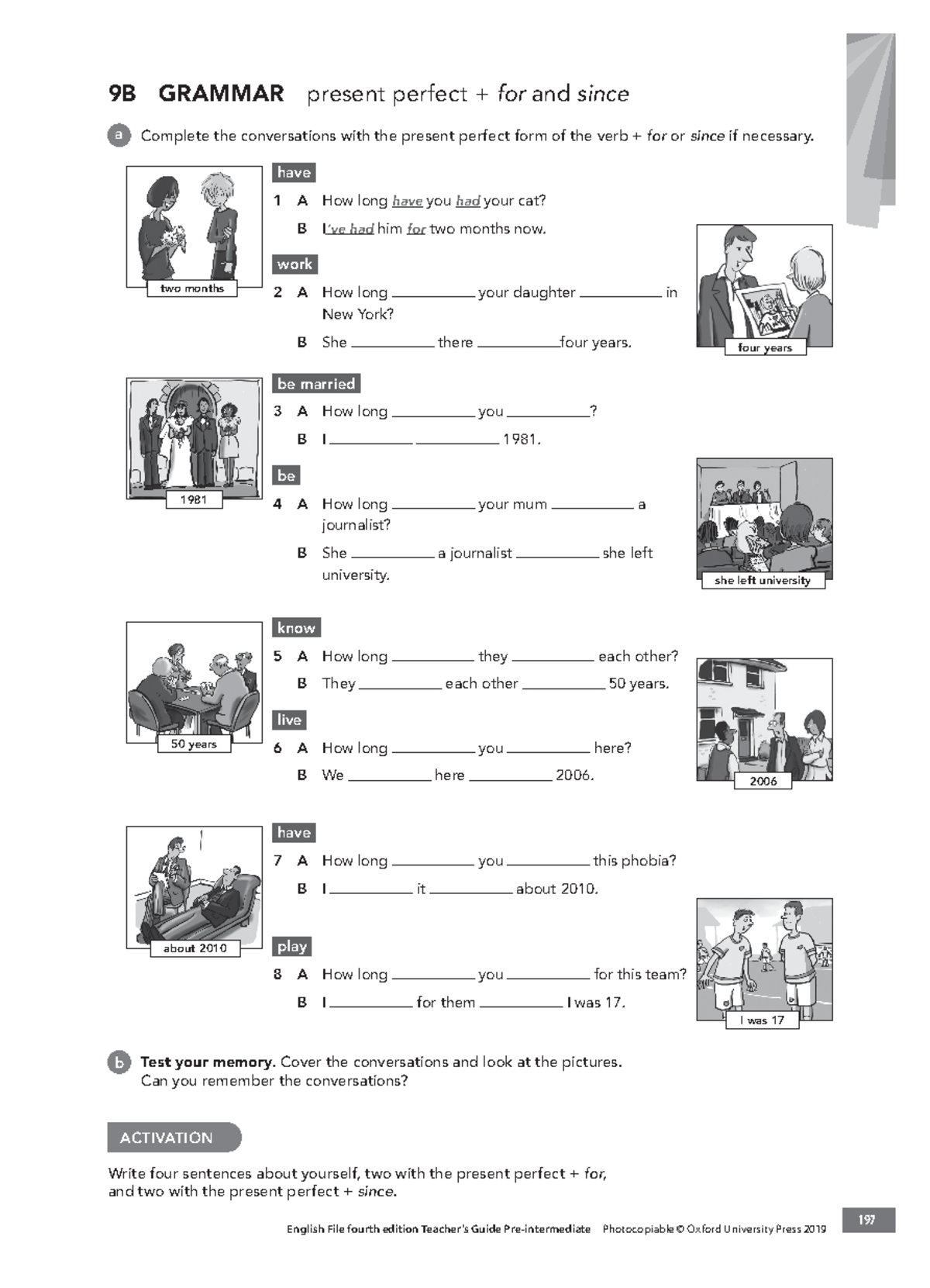 English File 4Grammar 9B - English F ile f ourth edition T eacher’s G ...
