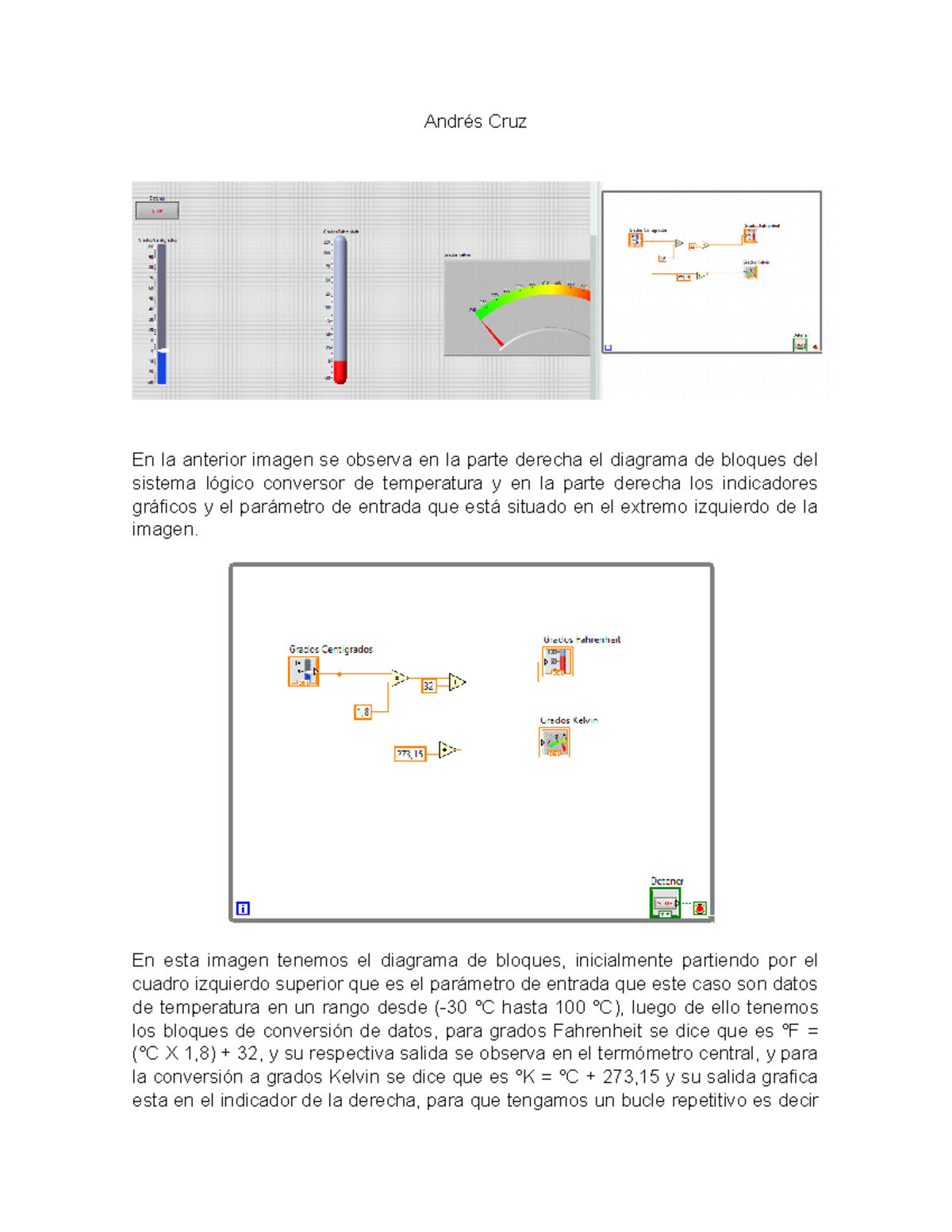 Trabajo LabVIEW Final - Andrés Cruz En la anterior imagen se observa en ...