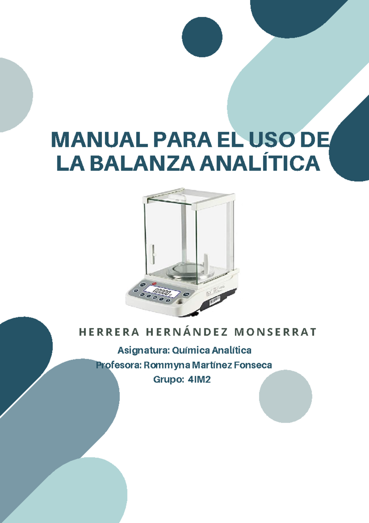 Manual uso de balanza - H E R R E R A H E R N Á N D E Z M O N S E R R A ...