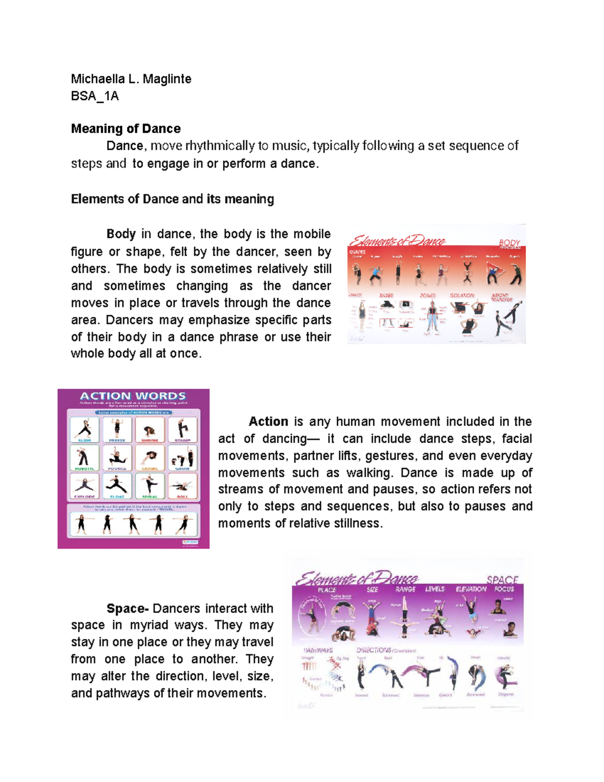 Meaning and elements of Dance - Structural Engineering - Studocu