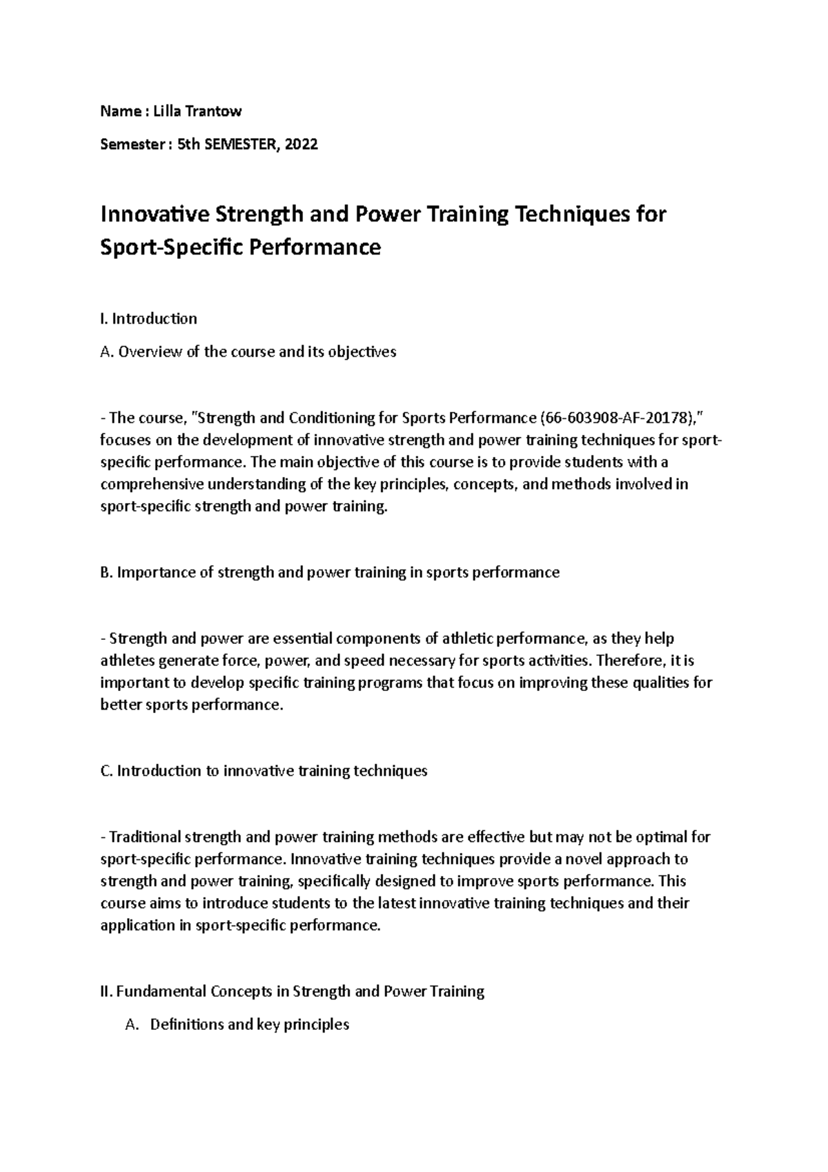 Innovative Strength and Power Training Techniques for Sport-Specific ...