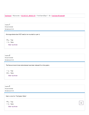 Graded Quiz Unit 6 - CS 3307 - Studocu