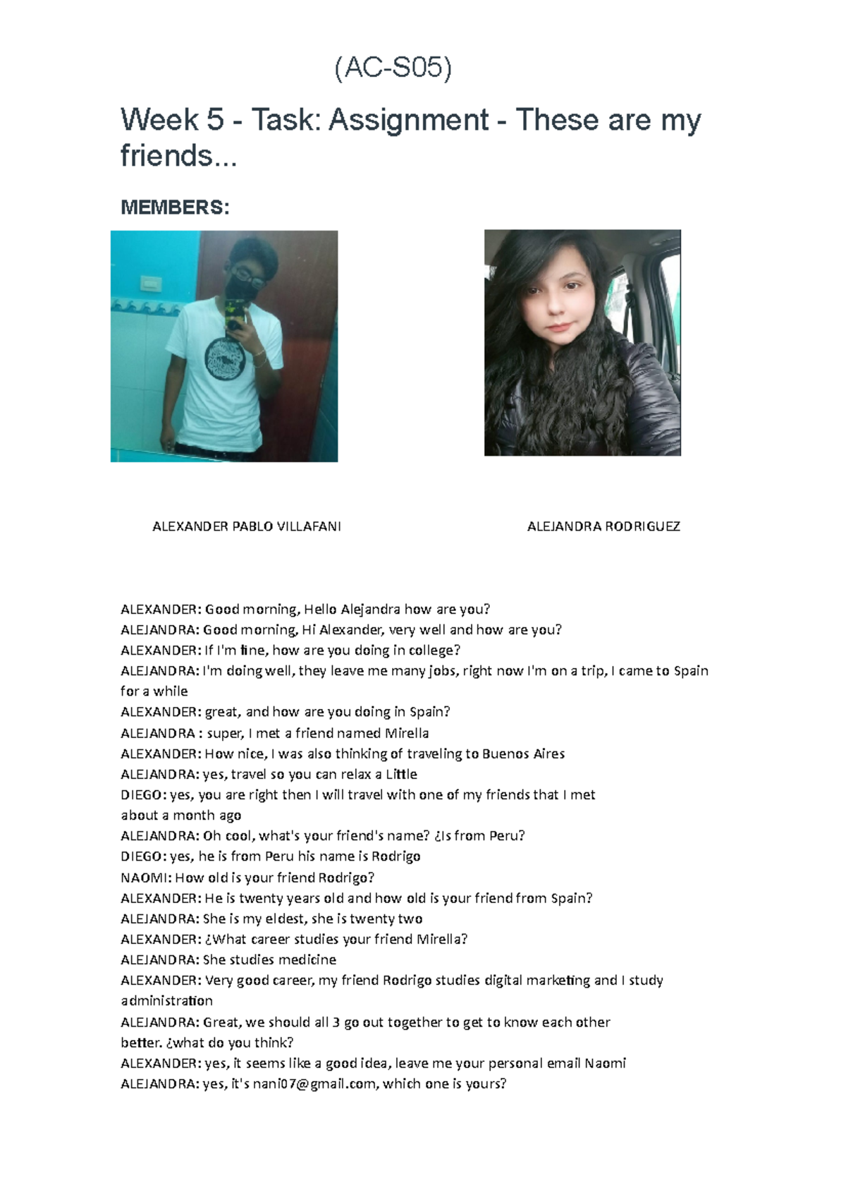 Week 5 - week 5.docx - (AC-S05) Week 5 - Task: Assignment - These are ...