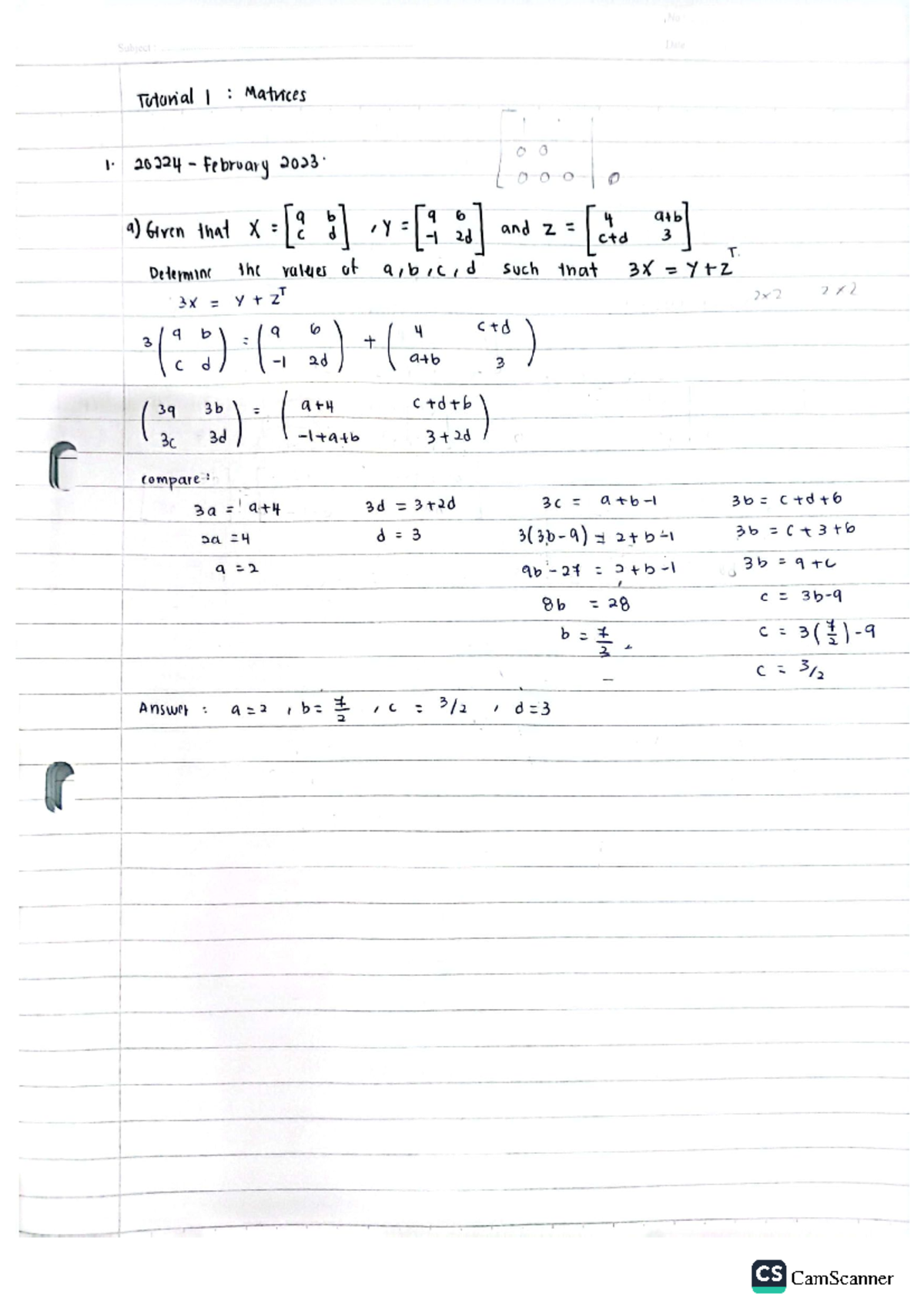 MAT538 WEEK2 Fadhlin Ilyana Binti MOHD Naazha T1 - Mathematics 1 - Studocu