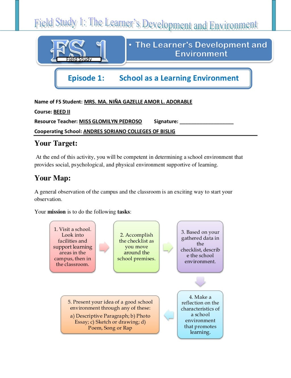 Document about the Fs1 full episode for your guidance - Accounting ...