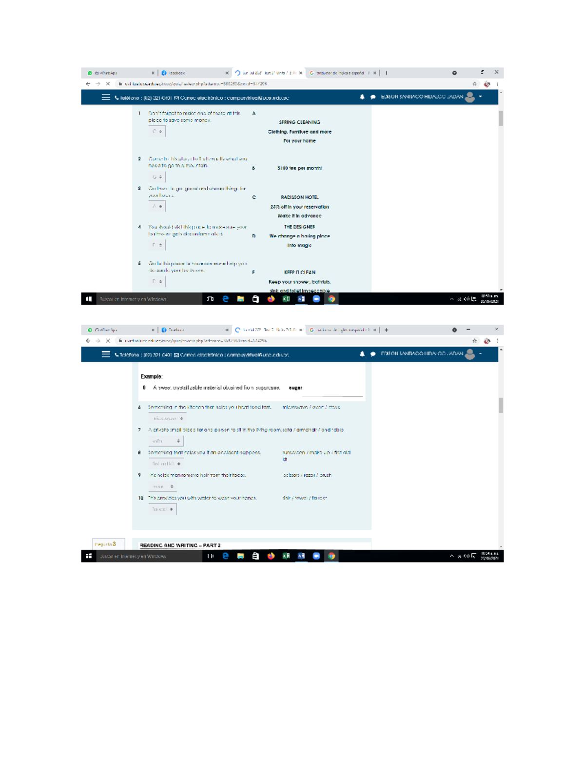 Doc1 - INGLES - ingles - Studocu
