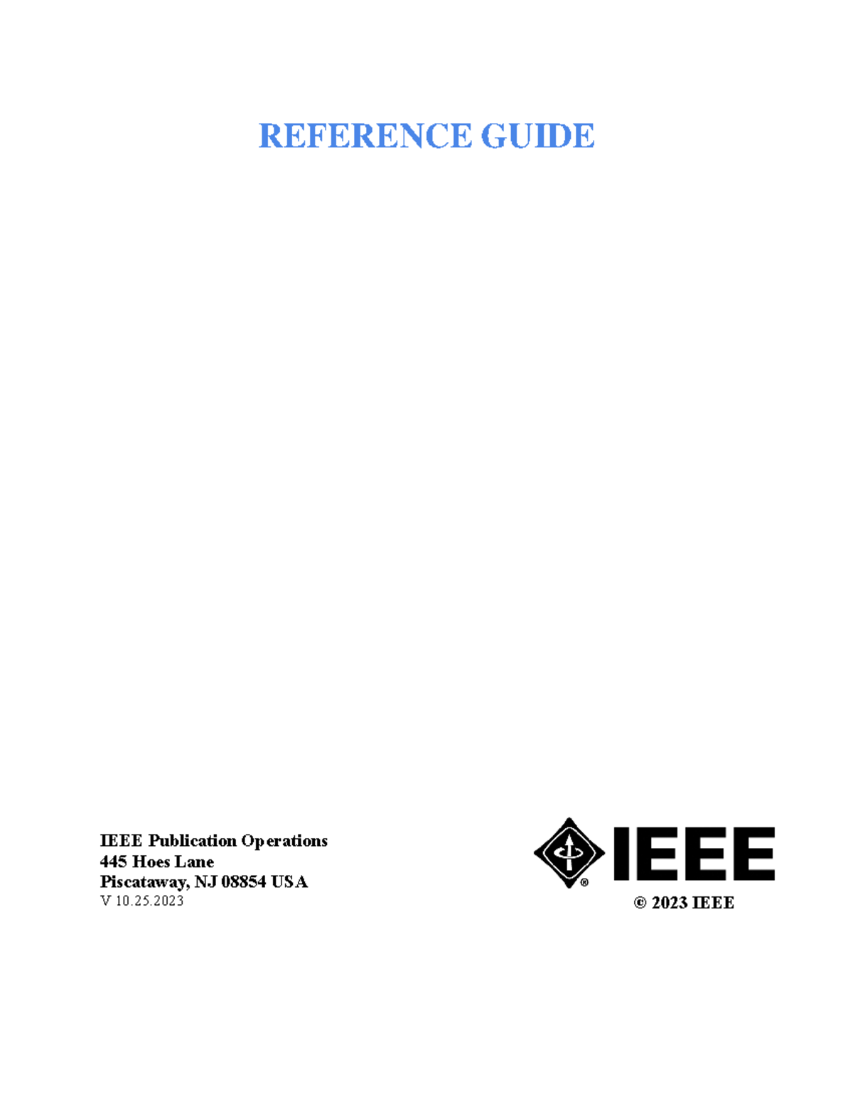 IEEE Reference Guide - Resumen electronica - REFERENCE GUIDE IEEE ...