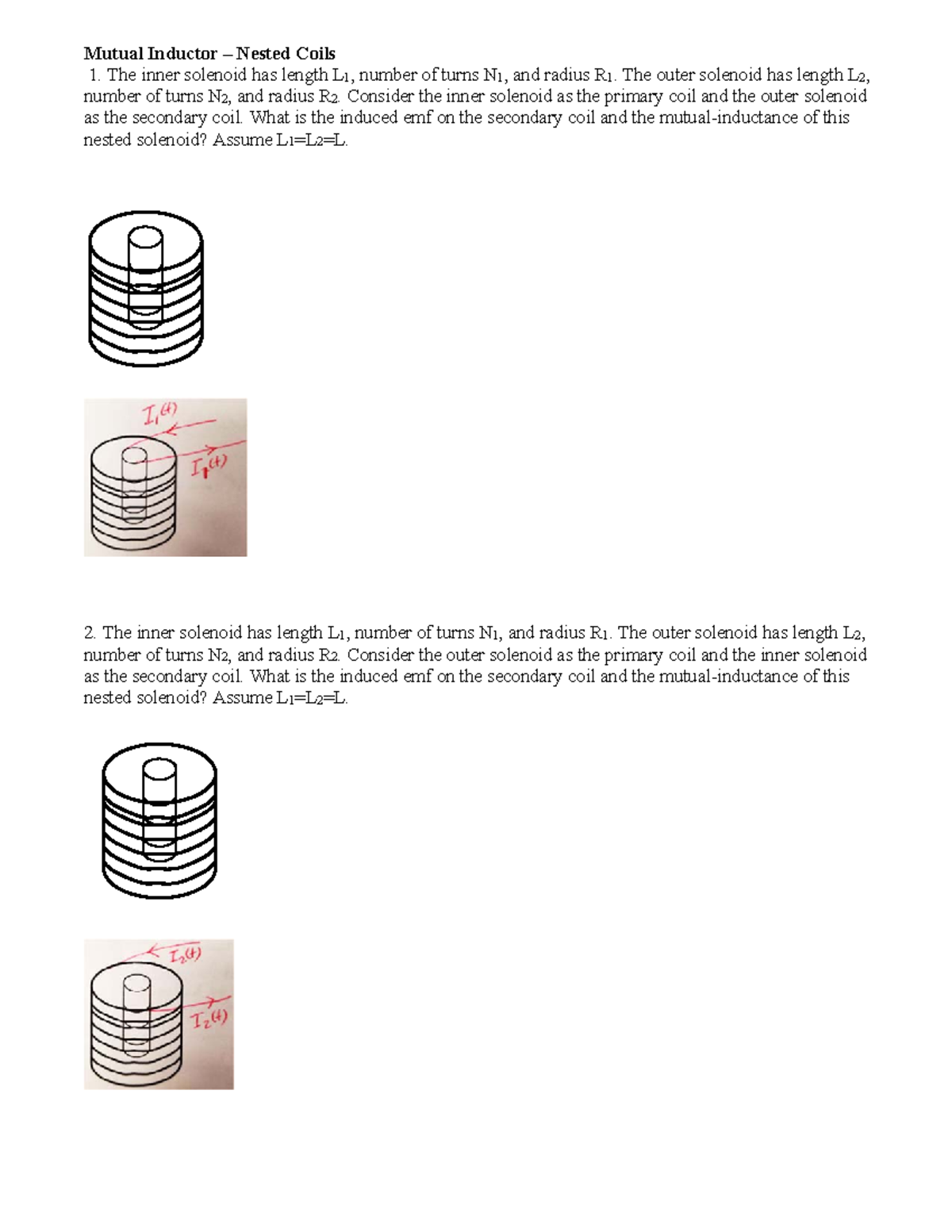 Ch28 07 Mutual Inductor Nested Coils-newer - Mutual Inductor – Nested ...