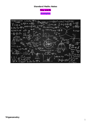 2024 Standard Mathematics Assessment Task Two - HSC Mathematics ...