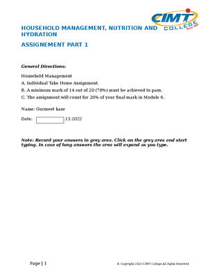 Module 8 assignment - good luck - Module 8 – Assisting the Family ...