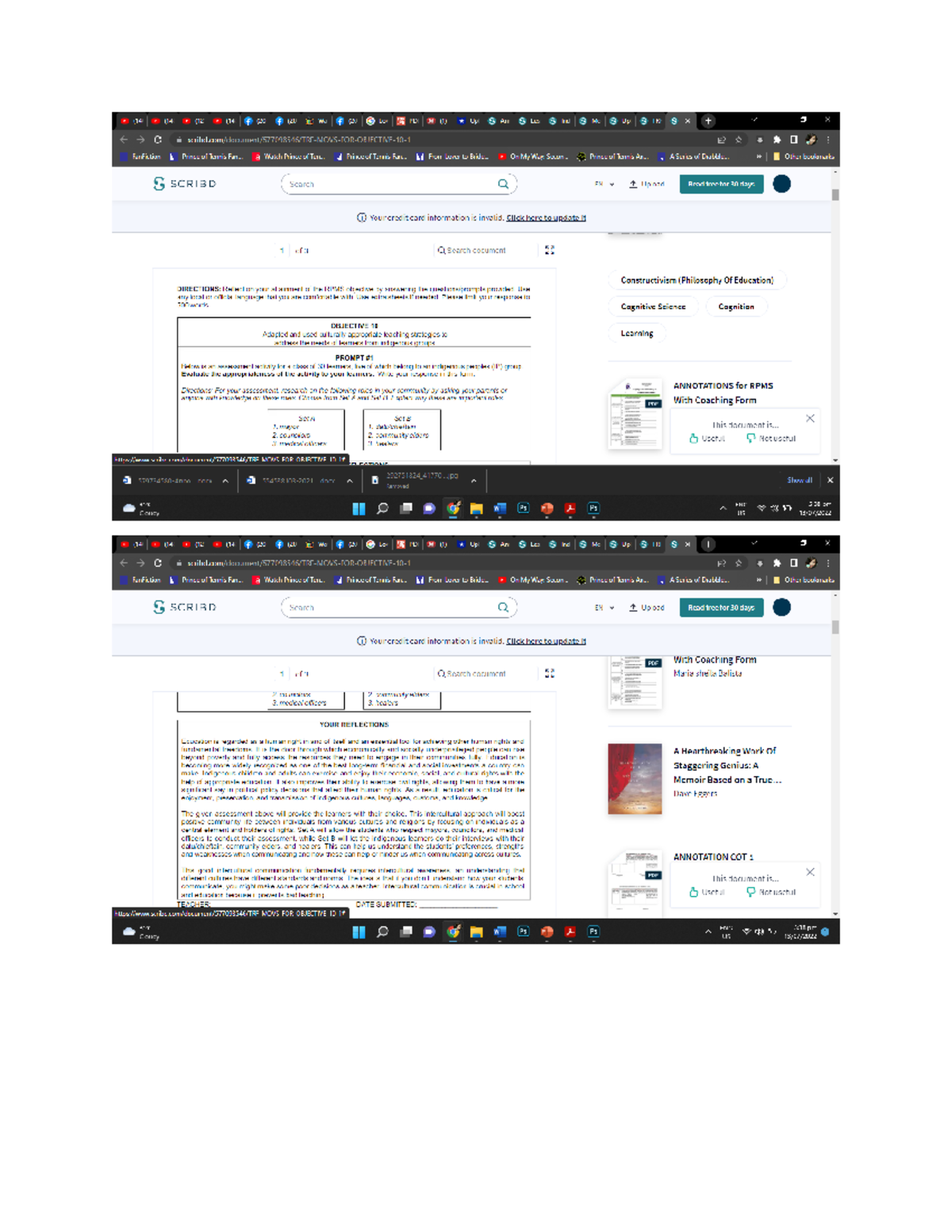 Objective 9 - 10 - RPMS 2022 - Education - - Studocu