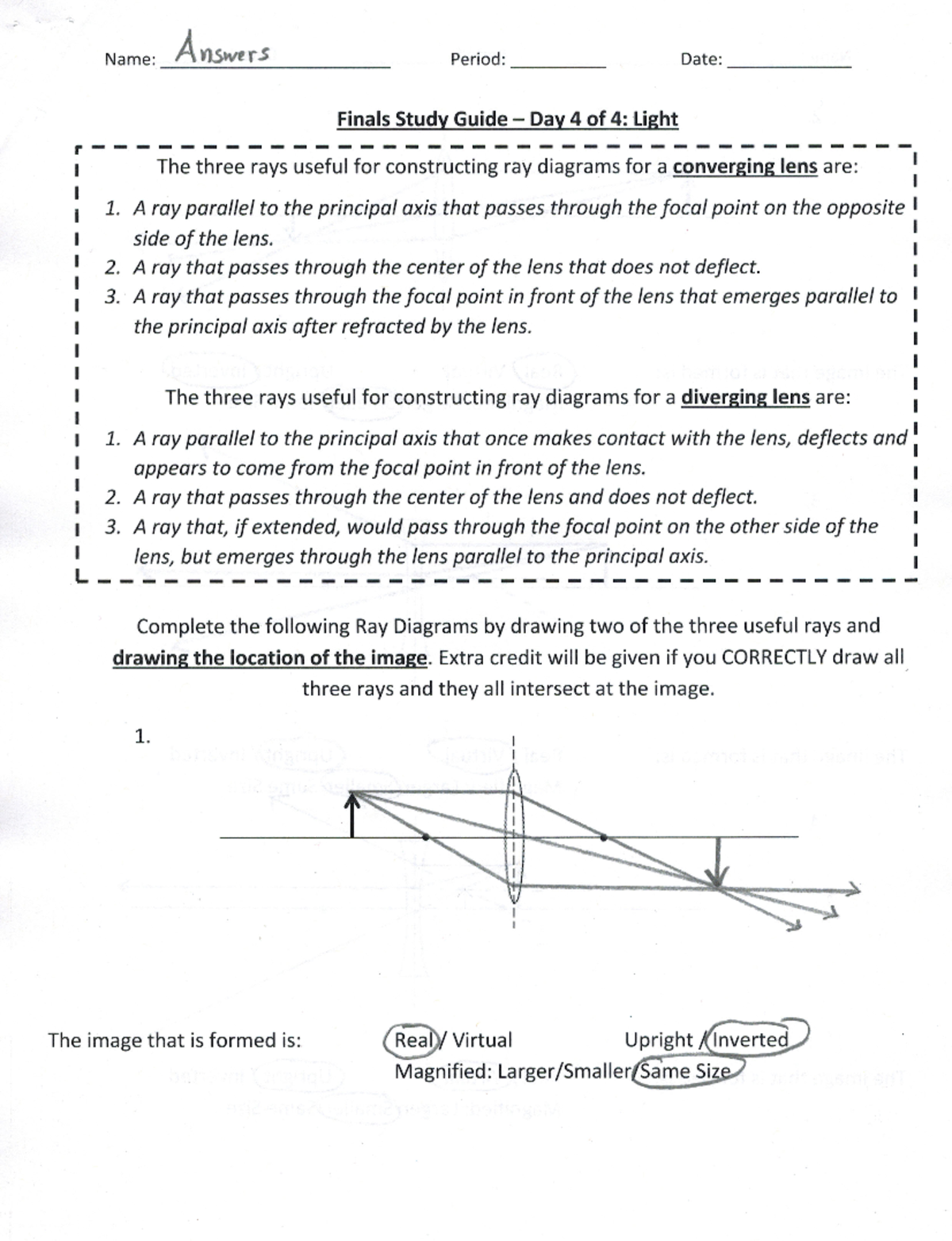 Day 4 Answers - Physics - Physical Education - Studocu