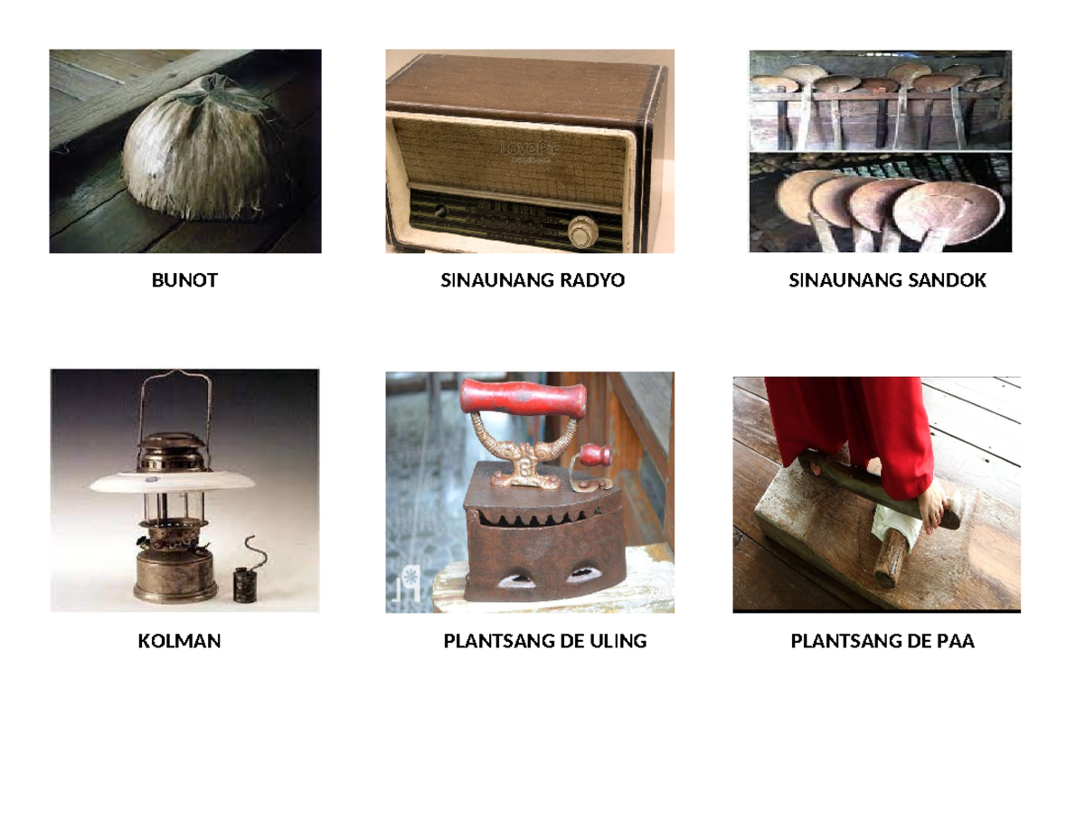 Sinaunang Kagamitan - Computer engineering technology - BUNOT SINAUNANG ...