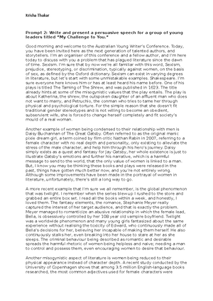 Comprehending Section- How To - English ATAR Comprehending Revision ...