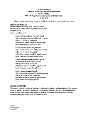 Biostats lecture 1 - Biostats 1 study guide 1/ Learning objectives 1) Determine if a variable is ...