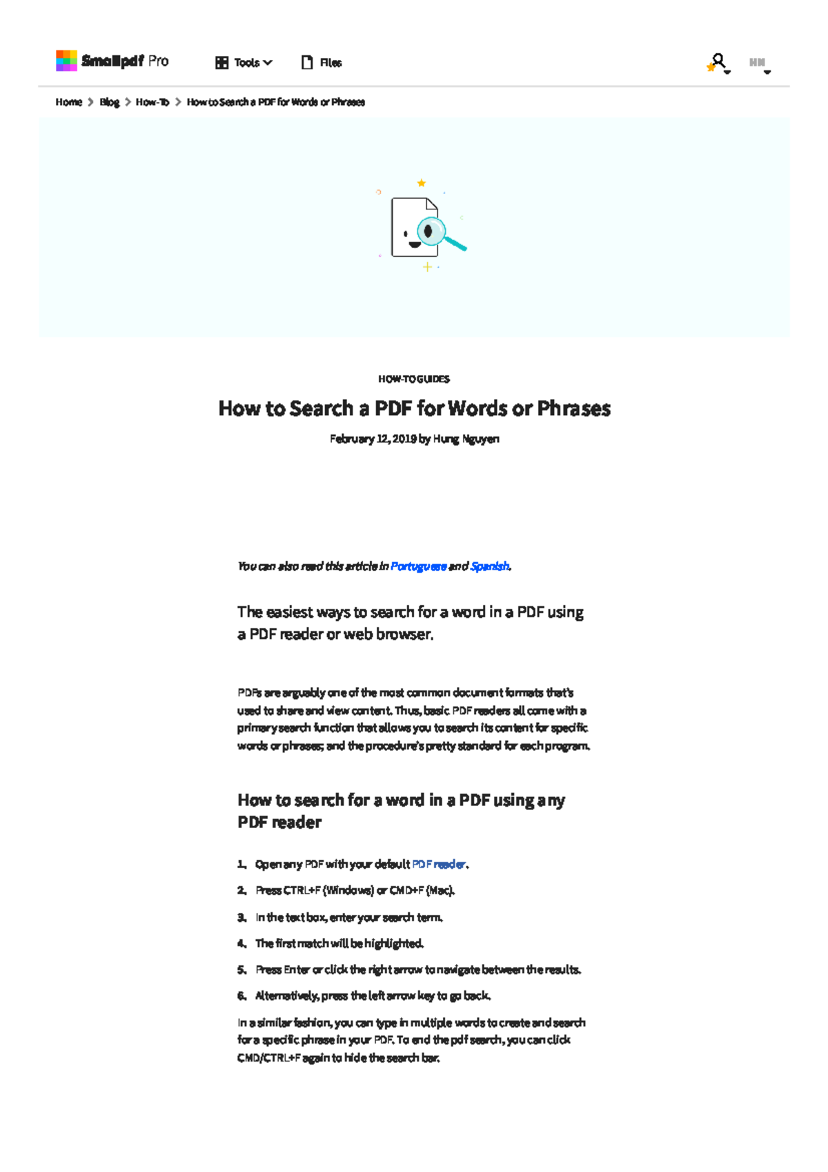 How To Search A PDF For Words The Easiest Ways To Search For A Word 