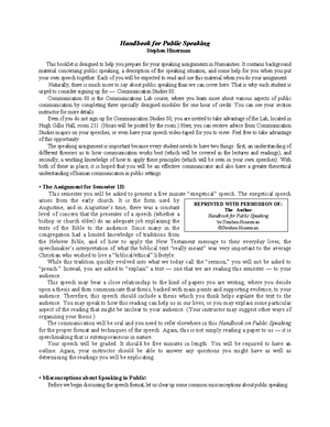 Unit-3new version - UNIT 3 ART OF PUBLIC SPEAKING Structure 3 ...