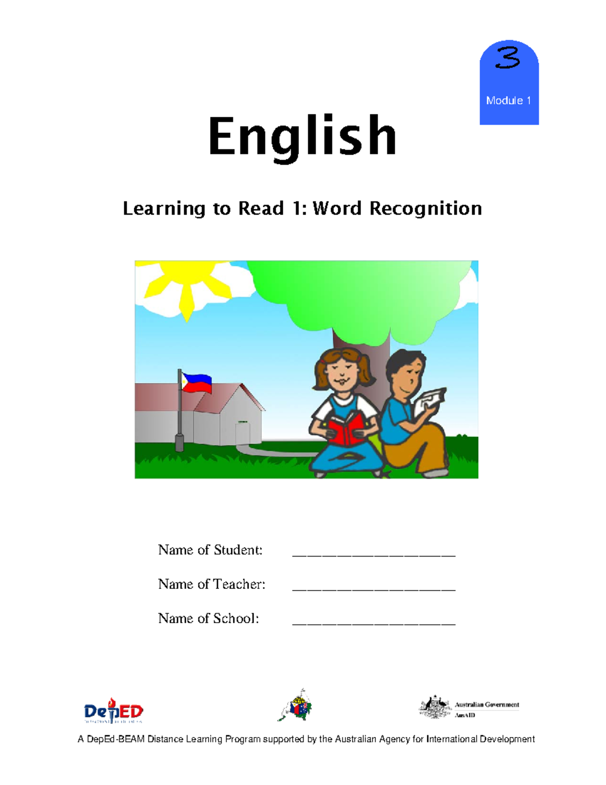 English 3 DLP 1 Word Recognition English 3 Module 1