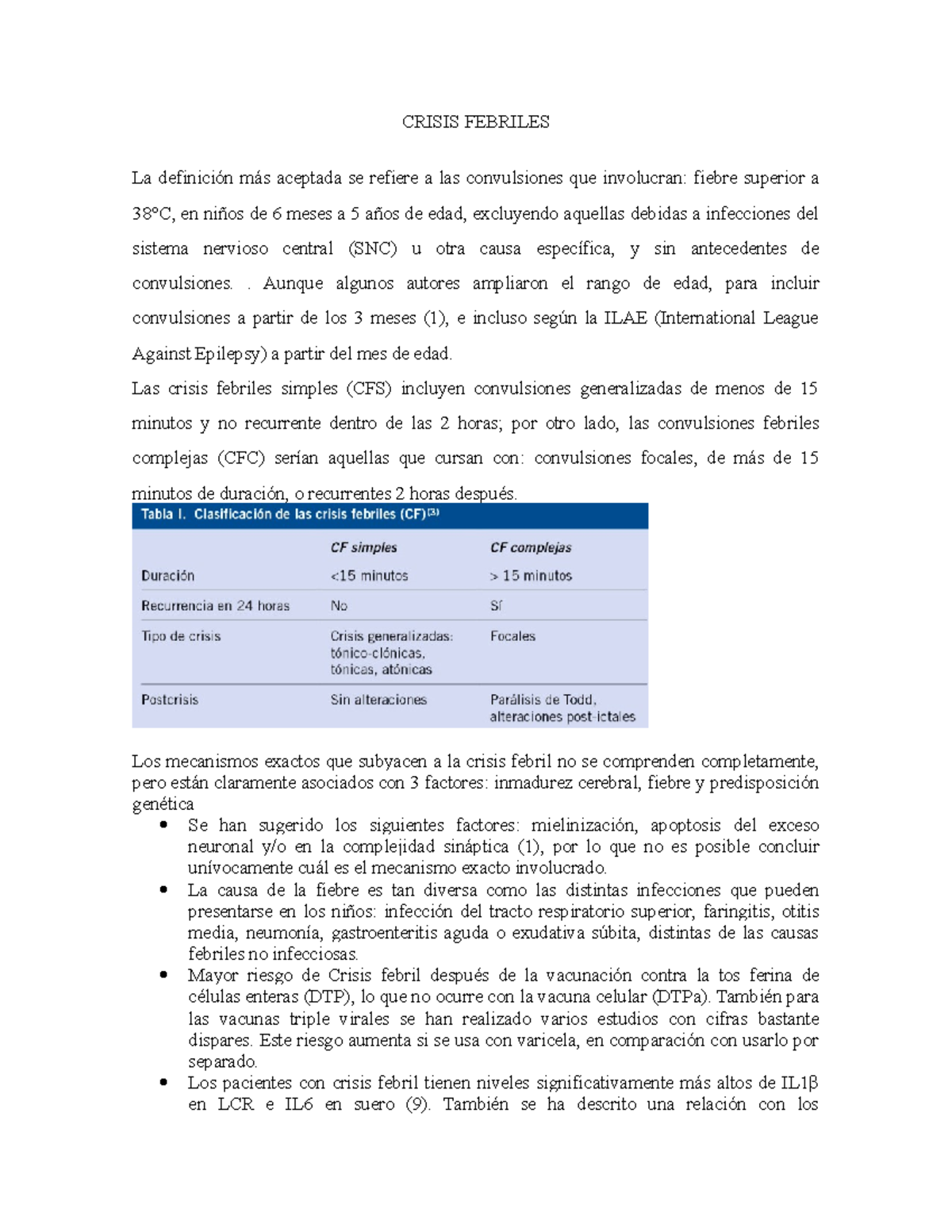 Crisis Febriles - CRISIS FEBRILES La definición más aceptada se refiere ...