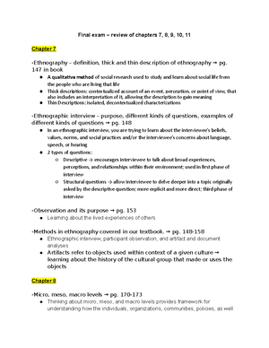 Ethnographic Interview Paper - Dr. Smeckova CSD 4140 February 11, 2022 ...