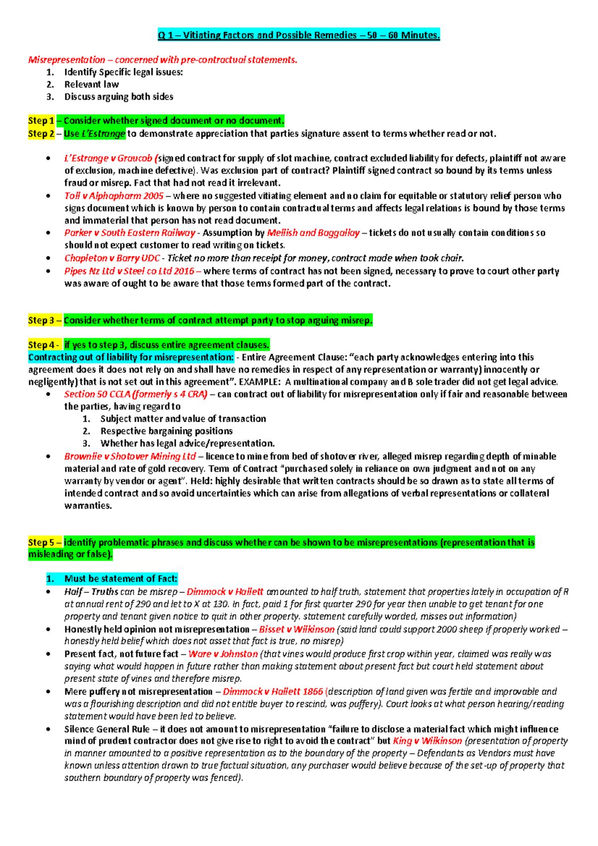 Contract Exam Notes Warning Tt Undefined Function 22 Warning Tt Undefined Function 22