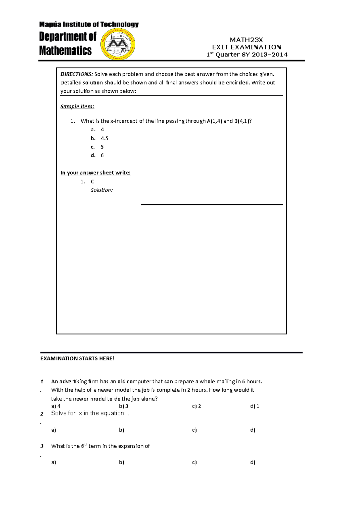 Module 1 Notes about engineering. Useful for college students and ...