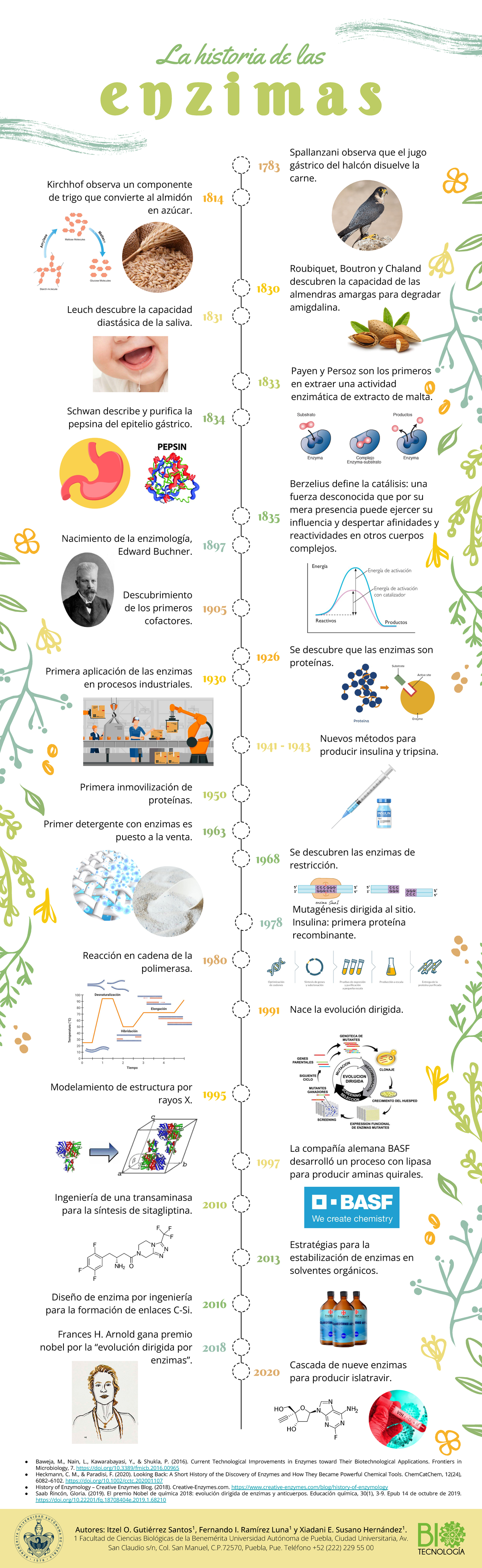 Historia de las enzimas - Autores: Itzel O. Gutiérrez Santos ####### 1 ...