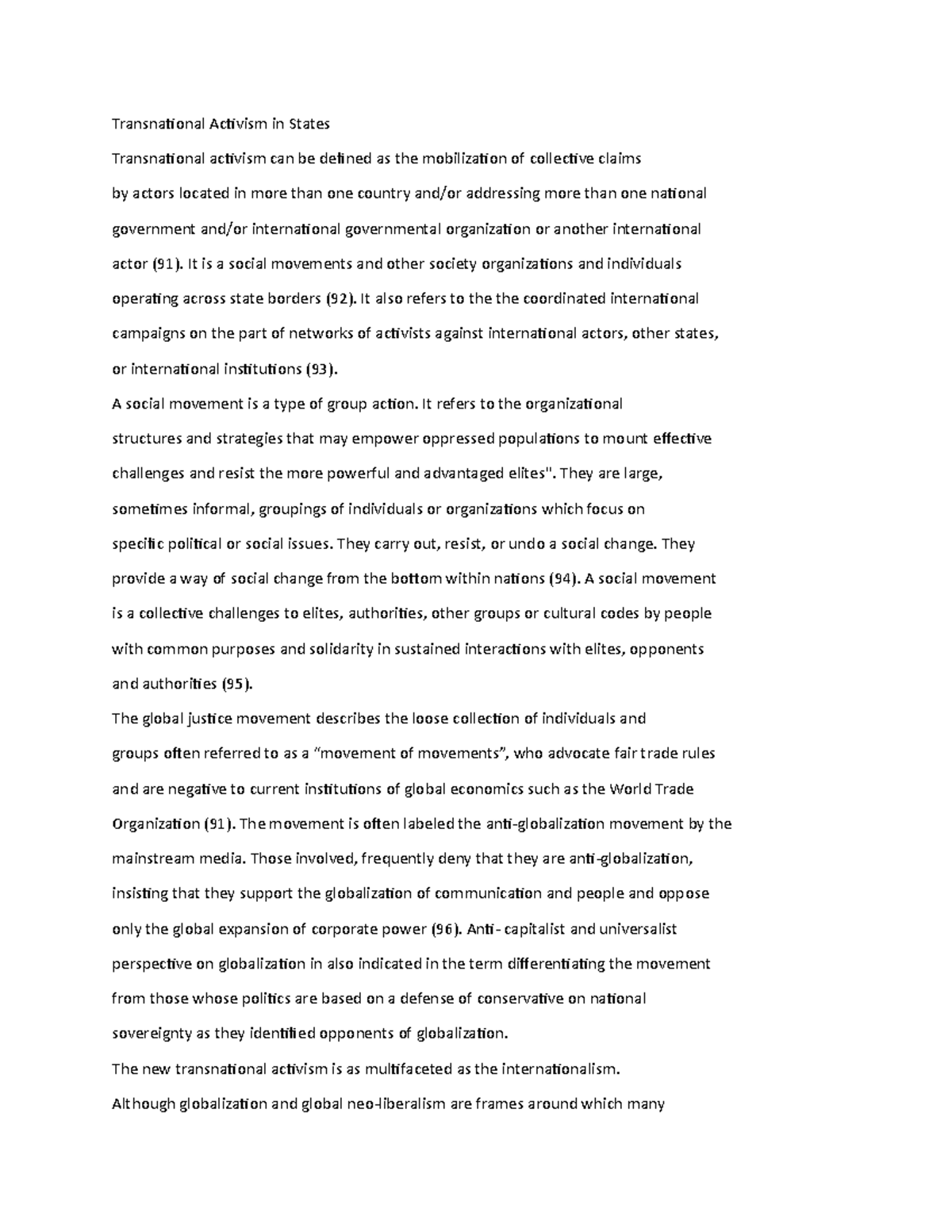 Transnational Activism in States - Transnational Activism in States ...