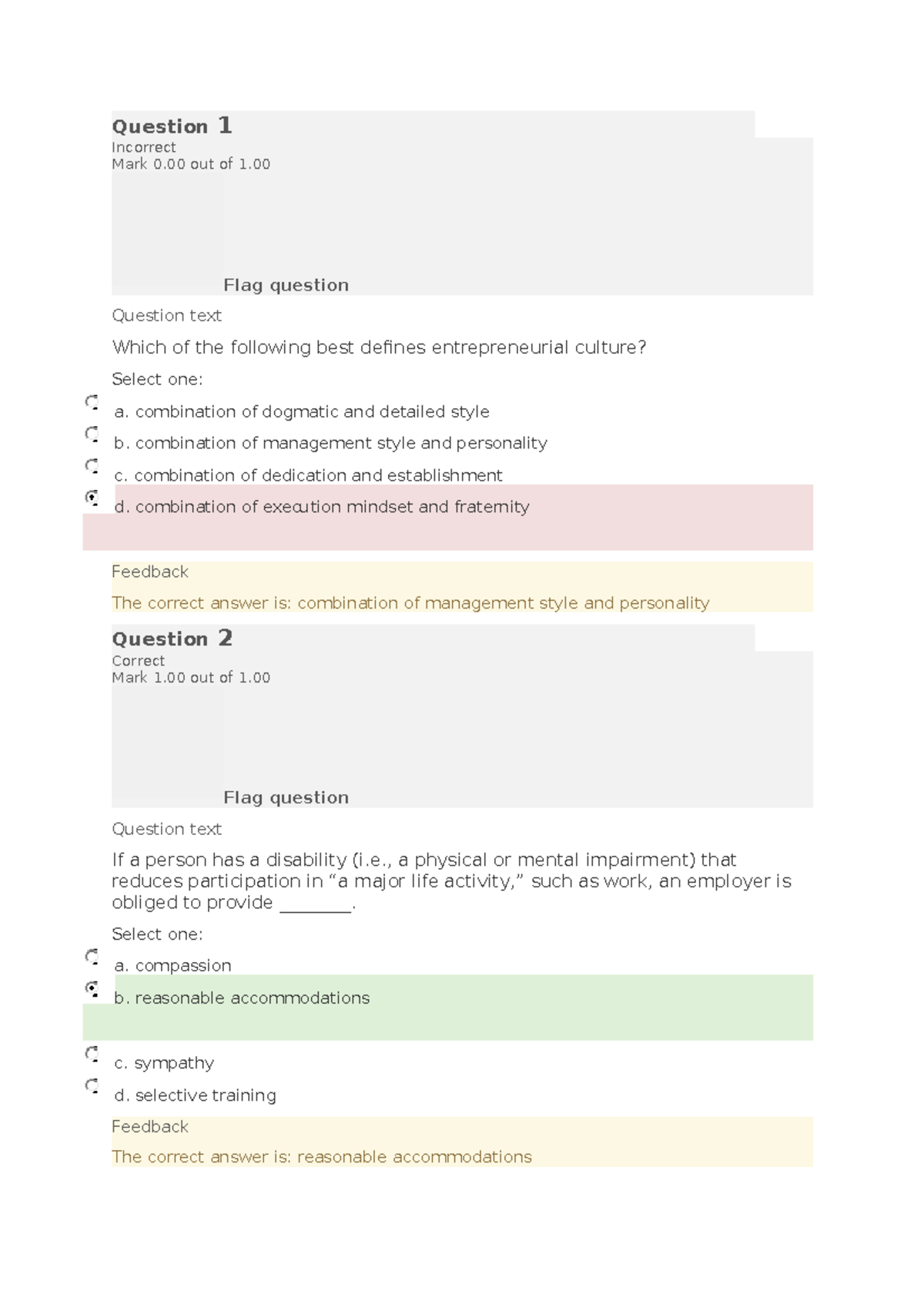 Unit 7 Graded Quizz - Question 1 Incorrect Mark 0 out of 1. Flag ...