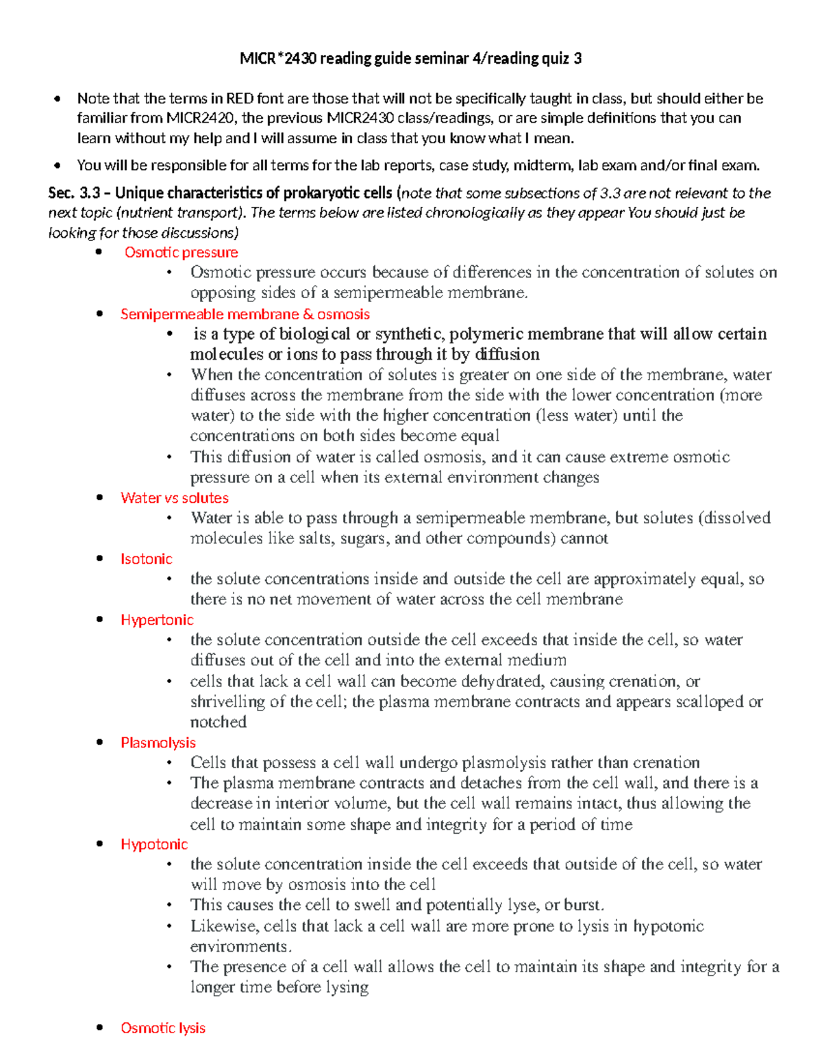Reading guide - Class 4 - MICR*2430 reading guide seminar 4/reading ...