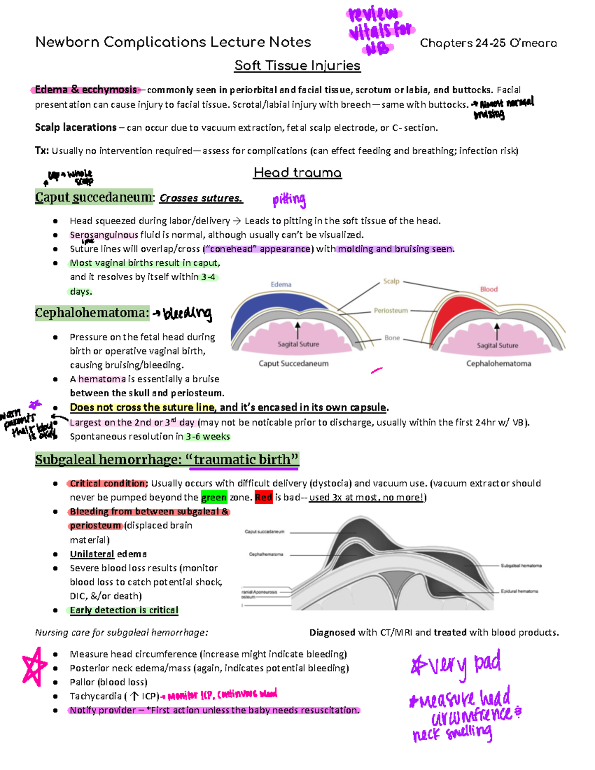 Newborn lecture notes - Newborn Complications Lecture Notes Chapters 24 ...