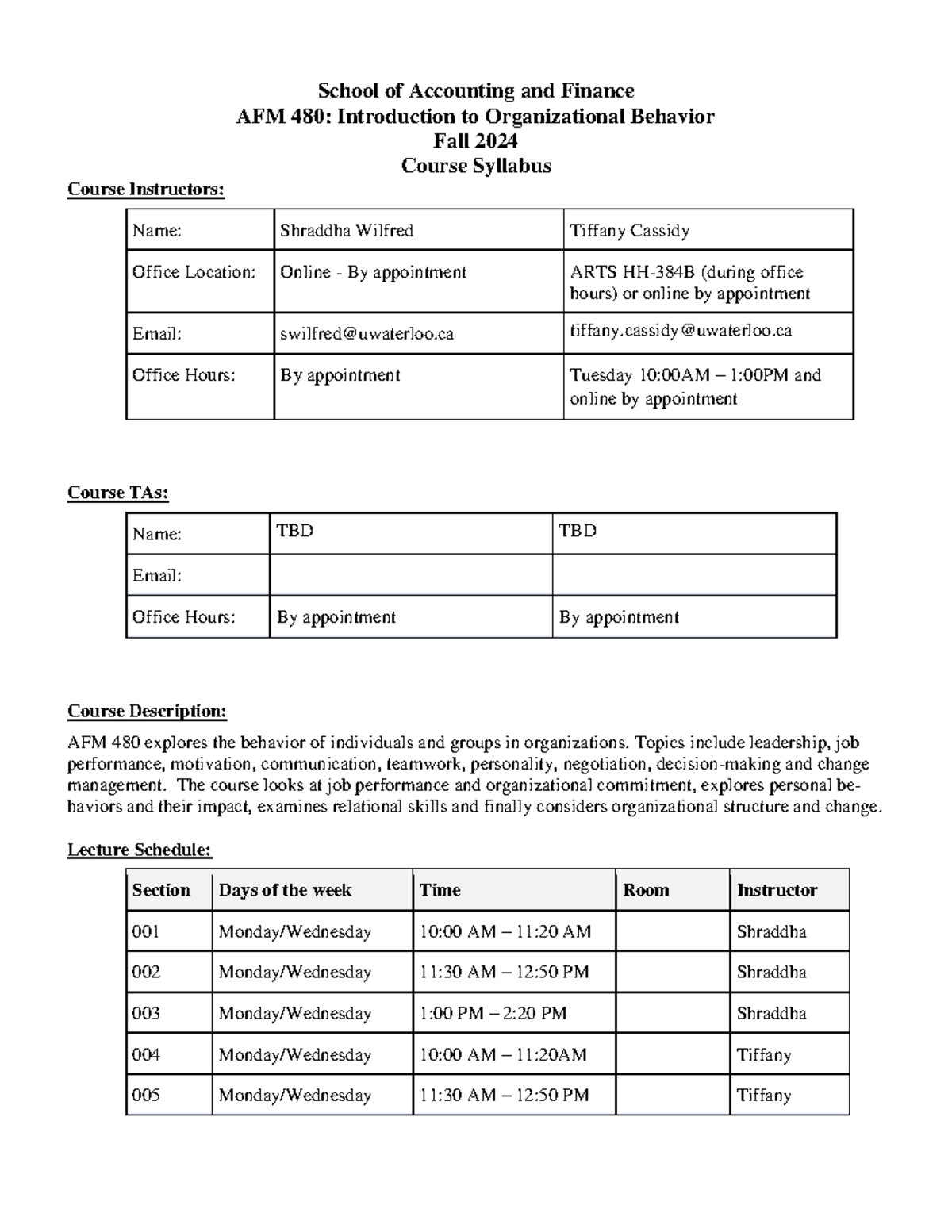 AFM 480 Syllabus-Fall 2024 -updated sep 27 with clarified WIL project ...
