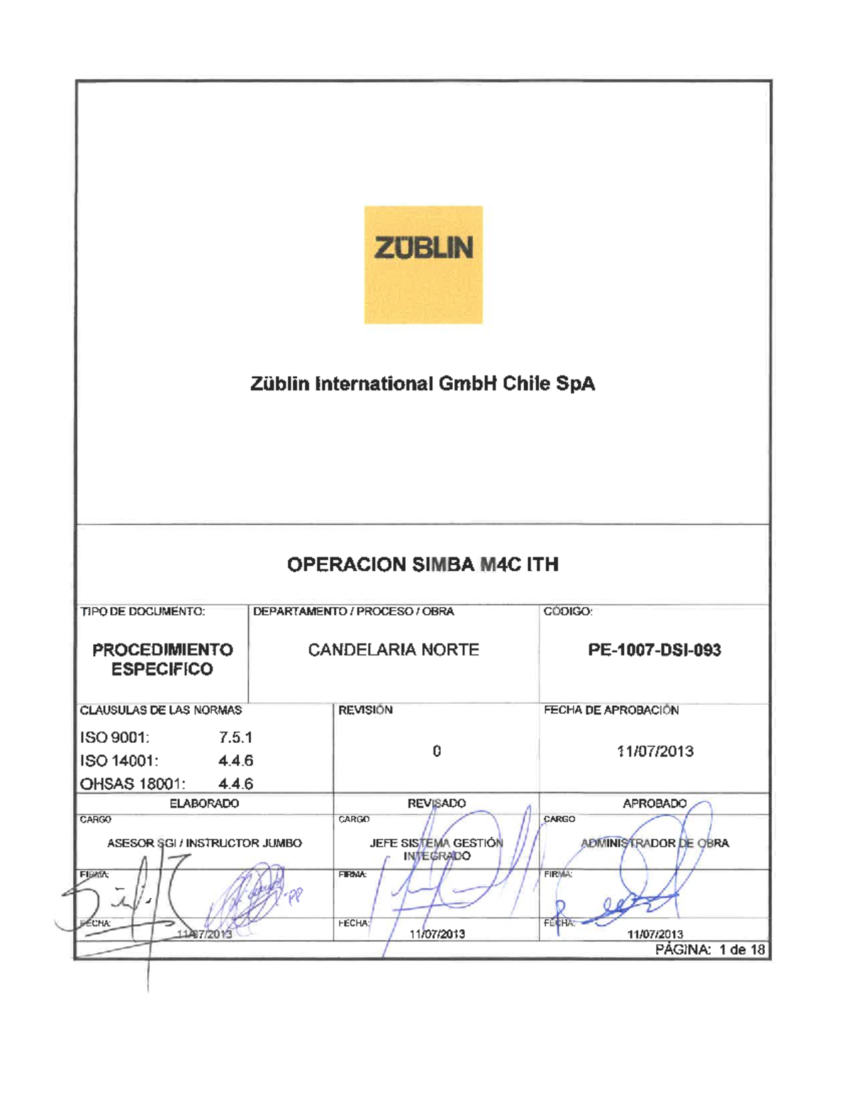 PE 1007 DSI 093 Operaciónsimbam 4CITH - ZUBLIN Züblin International ...