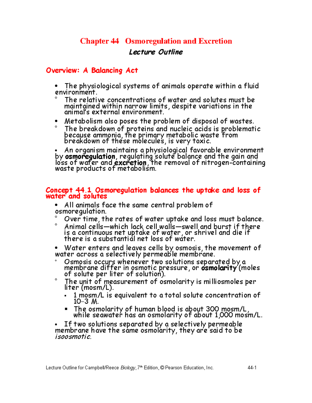 Apch44out nervous - Lecture notes chapter 44 - Chapter 44 ...
