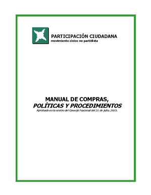 Manual de proceso de compras - INSTITUTO TECNOLOGICO DE MERIDA ...