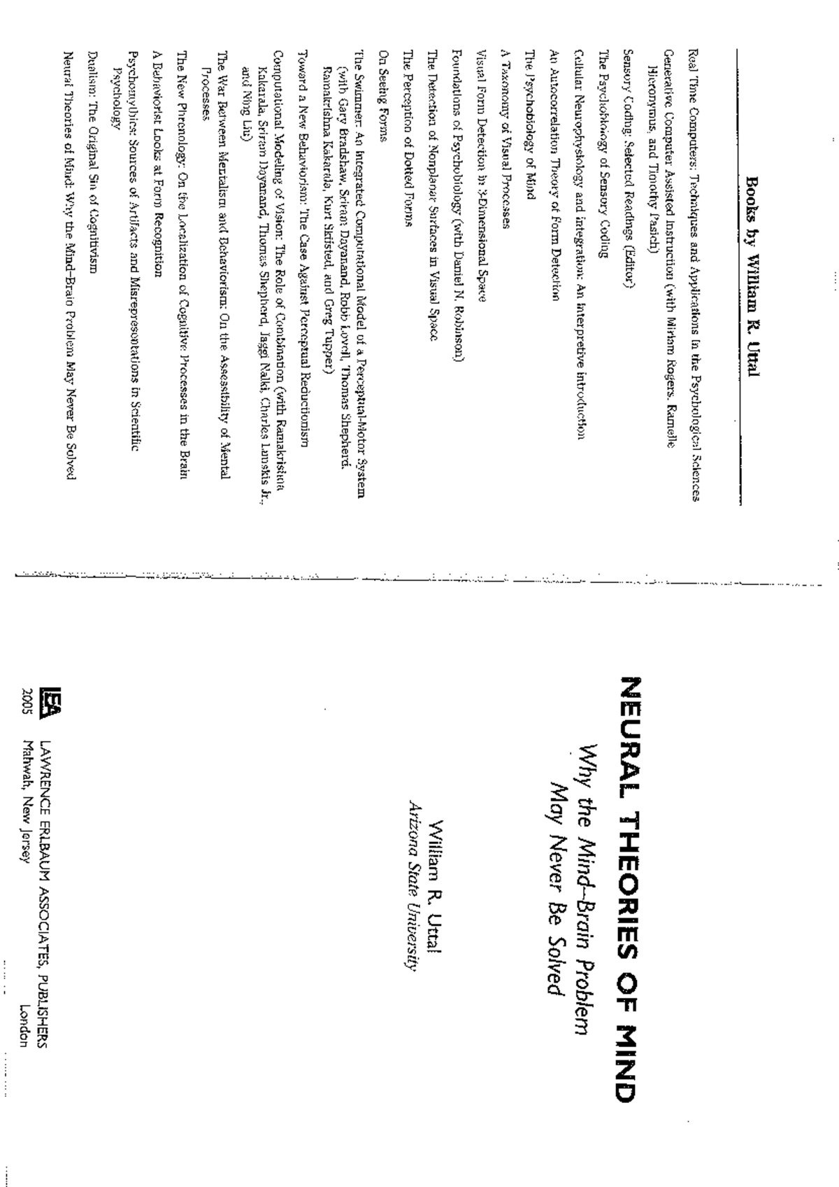 Uttal 2005 - Blok 1.1 Sociale psychologie - Studocu