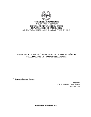 Portada UDO - UNIVERSIDAD DE ORIENTE NÚCLEO DE ANZOÁTEGUI EXTENSIÓN ...