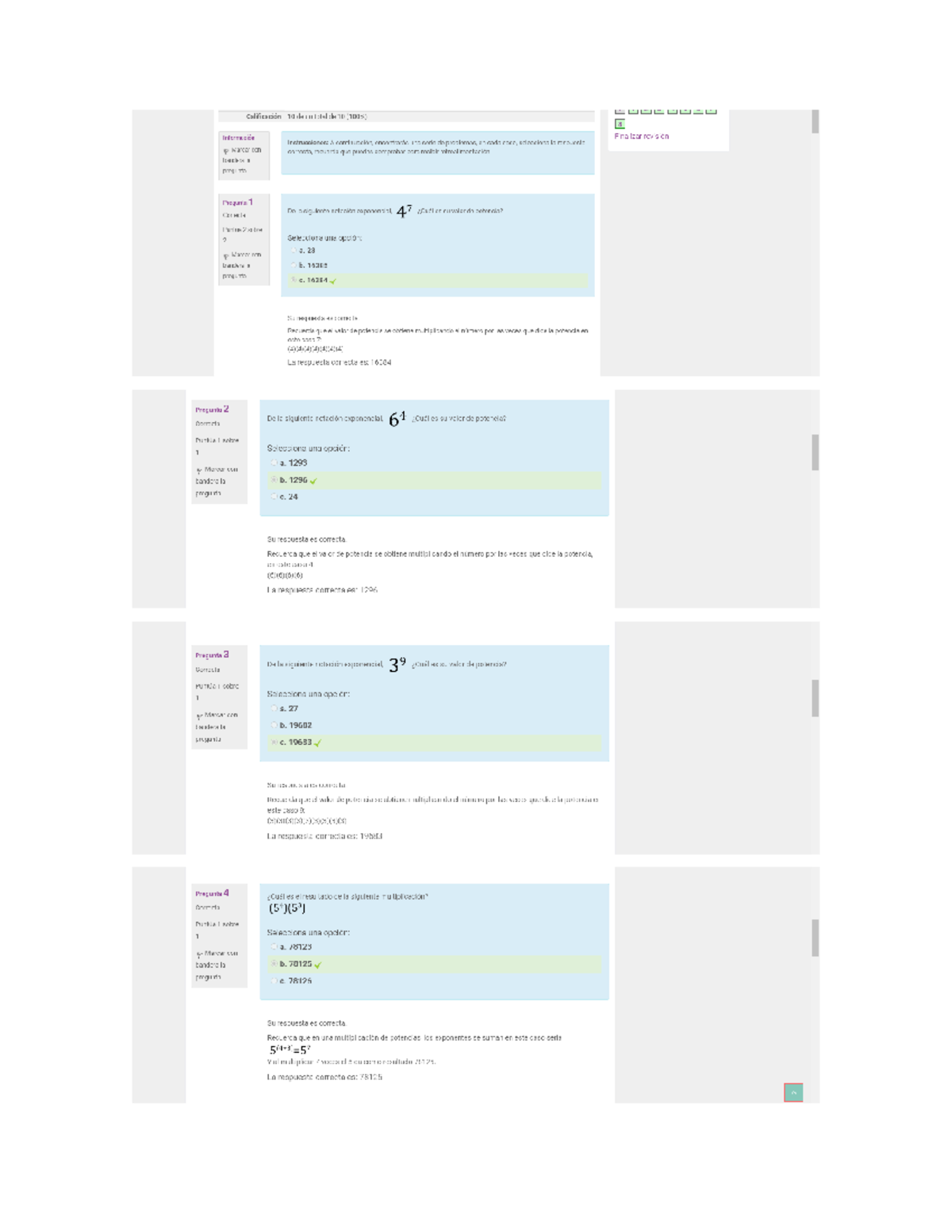 Módulo 11 Semana 2 Ejercicio de práctica 2 - Matemáticas I - Studocu